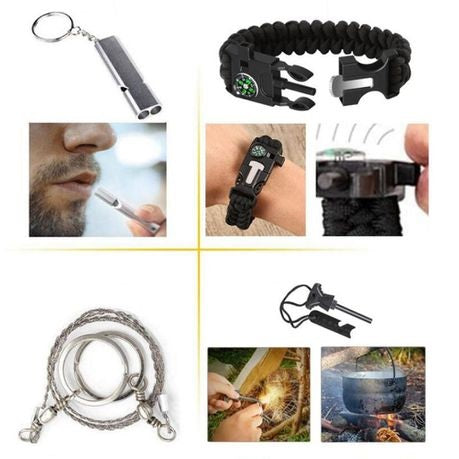 S-Cape Survival kit – 10 Piece – Clickplay